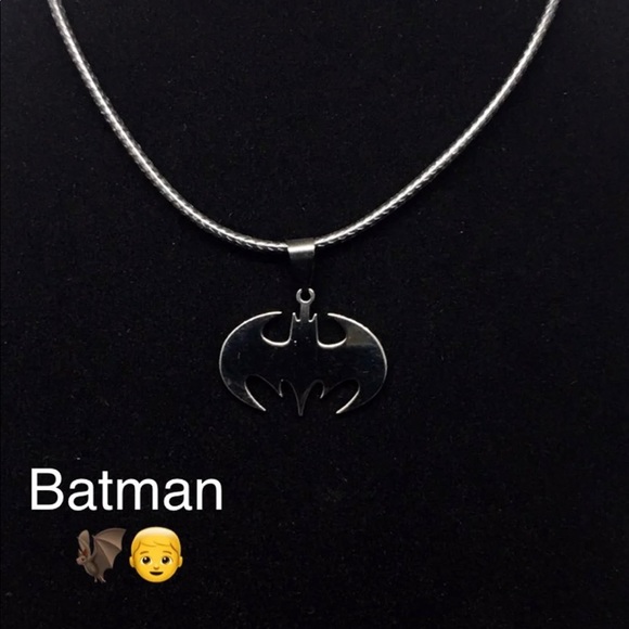 Accessories | Stainless Steel Batman Necklace | Poshmark